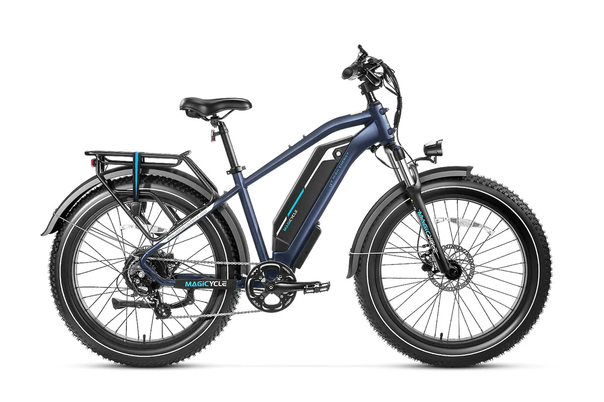 Magicycle Cruiser Pro Electric Bike - 60-80 Mile Range & 750W/1100W ...