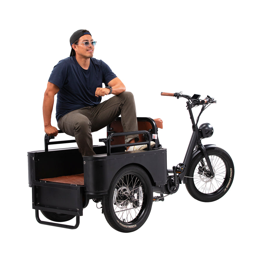 Oh Wow Cycles Conductor Plus Rickshaw Cargo Electric trike – E-Wheel ...