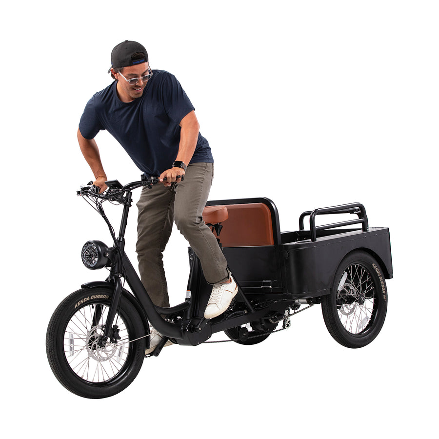 Oh Wow Cycles Conductor Plus Rickshaw Cargo Electric trike – E-Wheel ...