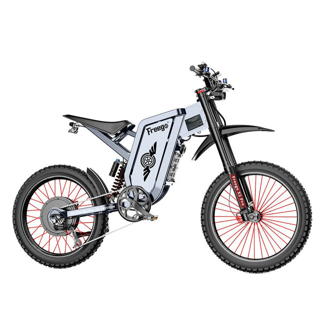Freego X2 Pro All-Terrain Electric Mountain Motorcycle - 3000W Motor ...