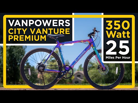 Van Powers City Vanture Electric Commuter bike – E-Wheel Warehouse